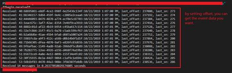 Python How To Receive The Recent Data Only In Event Hub Stack Overflow