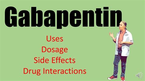 Neurontin Gabapentin Uses Dosage Side Effects