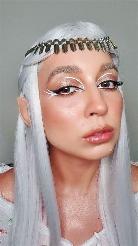 Elf Makeup Elf Makeup Cool Halloween Makeup Elven Makeup