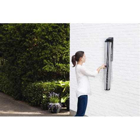 Brabantia Wallfix Wall Mounted Clothes Line With Protective Cover