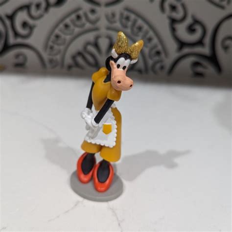 Disney Toys Disney Clarabelle Cow Yellow Dress Pvc 4 Figure Cake Topper Or Figure Poshmark