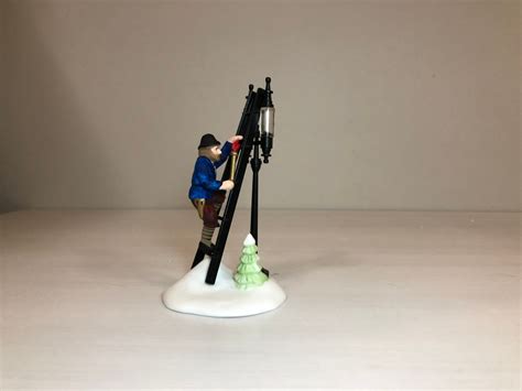 Dept 56 Lamplighter Accessory Set Dickens Village Series Department 56 Retired Vintage