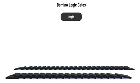 Domino Logic Gates Andrea Fiorucci