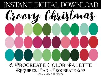 20 Procreate Color Palette Bundle Pack VOL 6 Set By Zara Roza