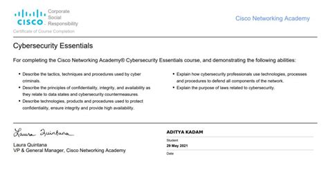Aditya Kadam On Linkedin Networking Cybersecurity Cisco Security
