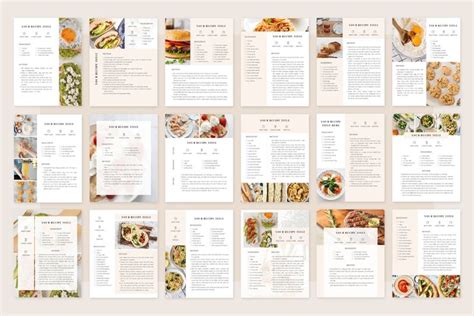 Pin By Lena On Photo Book Refresh Recipe Book Templates Cookbook Template Recipe Book