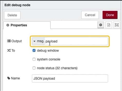 Node RED Messages And Variables Tech Explorations