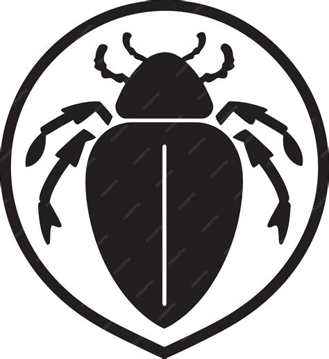 Premium Vector Honey Beetle Face Heraldry Hive Clan Insignia