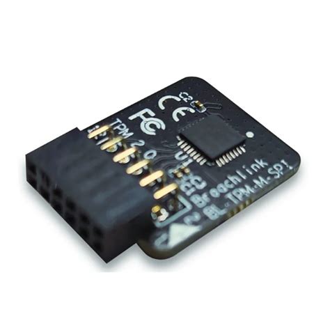 Bl Tpm M Spi Msi 12 Pin Spi Trusted Platform Module Tpm 2 0