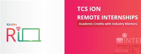 Remote Internship Opportunity With Tcs Ion