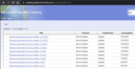 Updated Wsl Kernel Offline Update Issue Microsoft Wsl Github