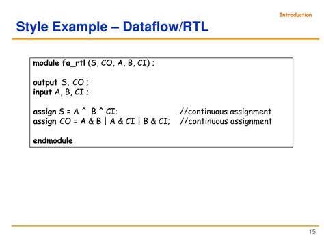 Ppt Cpe 626 The Verilog Language Powerpoint Presentation Free