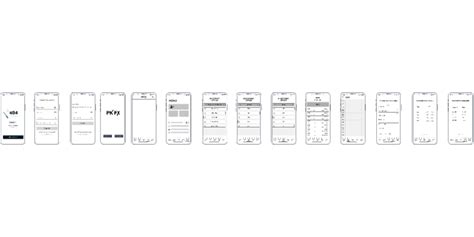 App Wireframe Design Figma