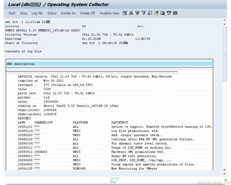Monitoring Sap Operating System Sap Basis Easy