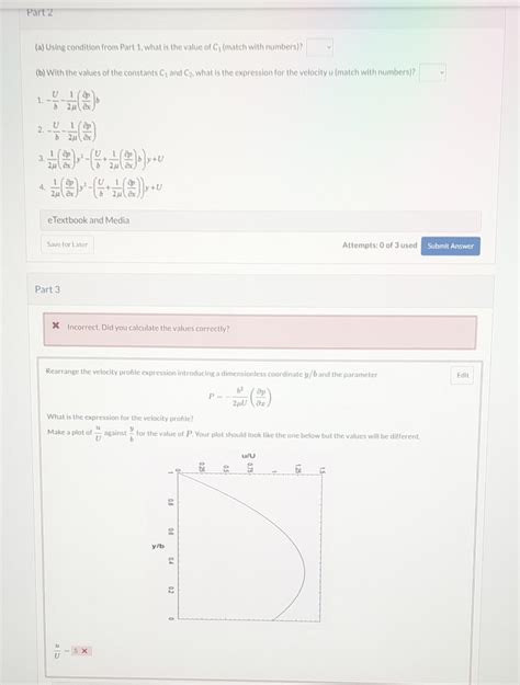 Solved The Viscous Incompressible Flow Between The Parallel