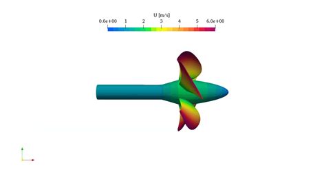 Openfoam Propeller Simulation Using Mrf Method Youtube