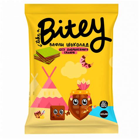 Детские Вафли - Шоколад Bitey 35 гр купить в Москве, цена и отзывы ...