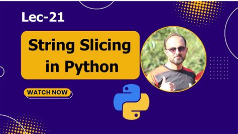 String Slicing In Python Python For Beginners Lec 21 Youtube