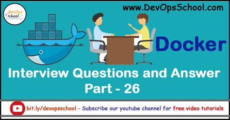 Docker Interview Questions And Answer Part 26