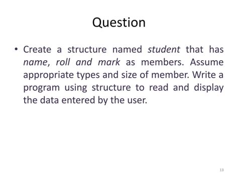1 Structure Ppt