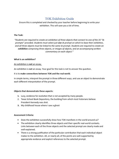 tok ex planning sheet 2024 pdf knowledge cognition