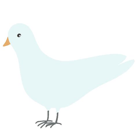 鳩イラスト 空を自由に飛ぶ平和の鳥の無料素材集 チコデザ