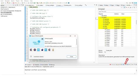 Solved Stm32cubeide Typo Error In Debug Mode Window