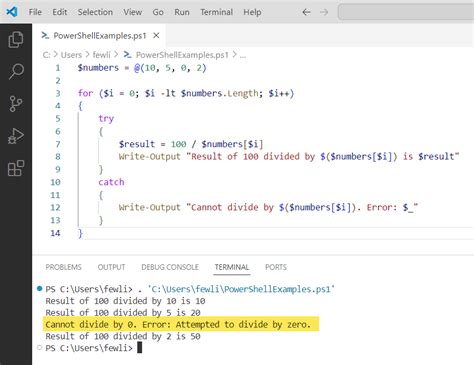 PowerShell For Loop With Examples