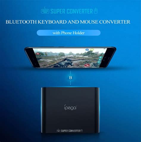 Ipega Pg 9116 Super Mouse And Keyboard Converter For Android Smartphone Tablet Shopee Philippines