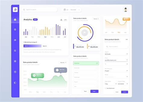 Dashboard Ui 벡터 Freepik에서 무료 고품질 벡터를 다운로드하세요 Freepik