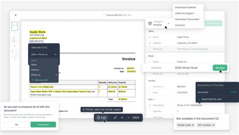 Document Validation Ui Manual Correction And Validation For Your Ai