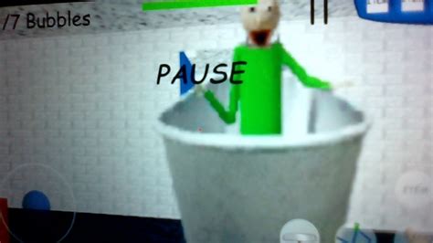 Baldi Is In A Bubble Bath New Baldi Mod Youtube