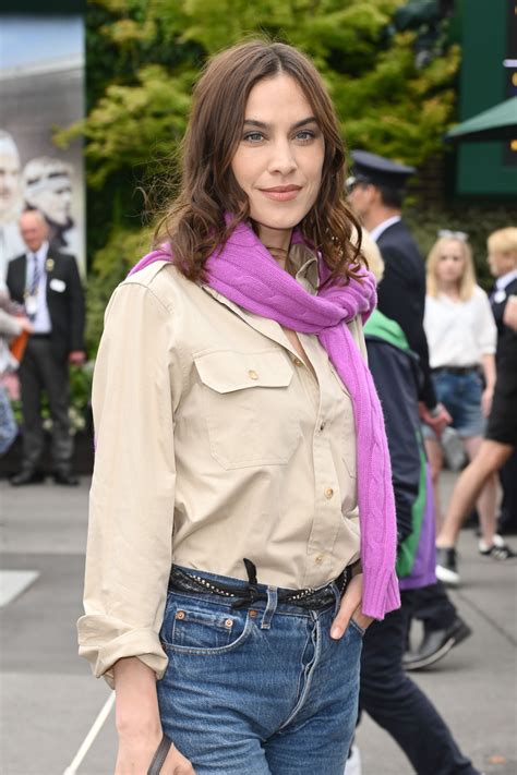 Alexa Chung Gives The Naked Dress An Artful Upgrade British Vogue