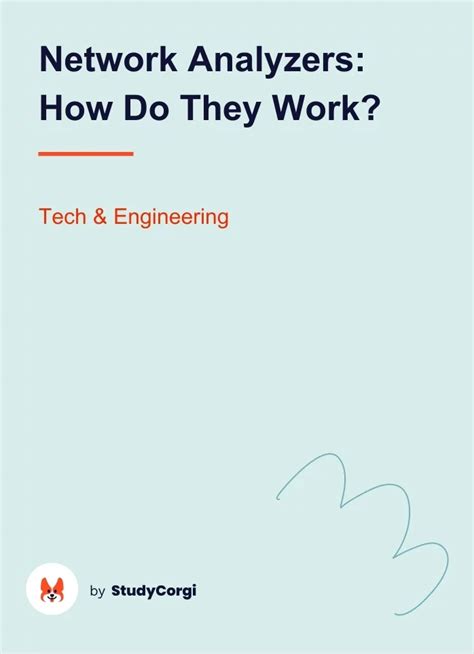 Network Analyzers How Do They Work Free Essay Example