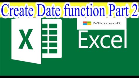 Create Date Time Function Urduhindi Microsoft Excel Part 2 Hindi