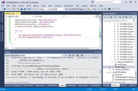 Debugging Stm32l0 Firmware With Sleep Mode With Openocd Visualgdb Tutorials