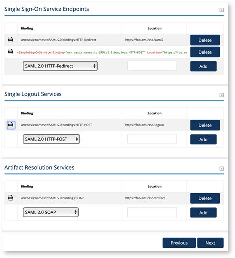 Saml Metadata Idp Sso Settings Incommon Federation Internet2 Wiki