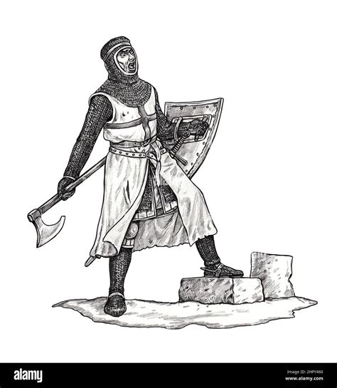 How To Draw A Knight Templar