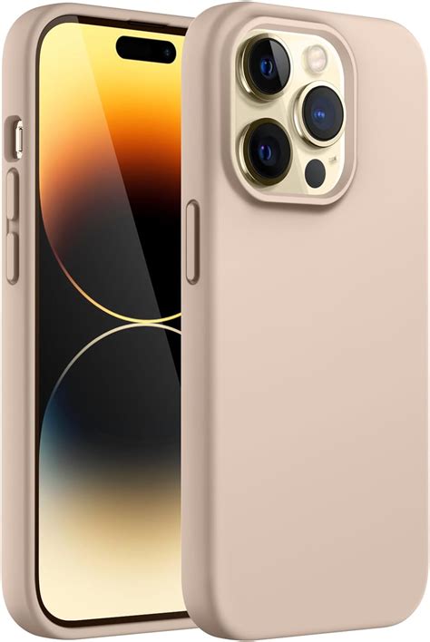 Jetech Silicone Case For Iphone Pro Inch Silky Soft Touch Full Body Protective Phone