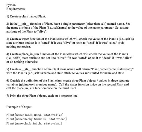 Solved Please Include Proper Python Spacing And Comments All