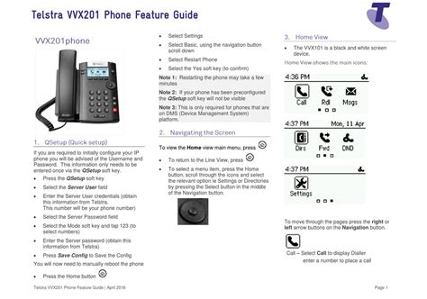 Polycom Vvx201 Features Manual Pdf Download Manualslib