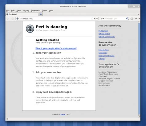 A Simple Web App Perl Hacks