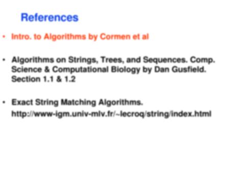Solution Lecture 13 String Matching Algorithms Studypool