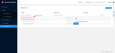 Web端提交flink任务flink Web Ui界面提交一个任务 Csdn博客 Web端提交flink任务flink Web Ui界面提交一个任务 Csdn博客