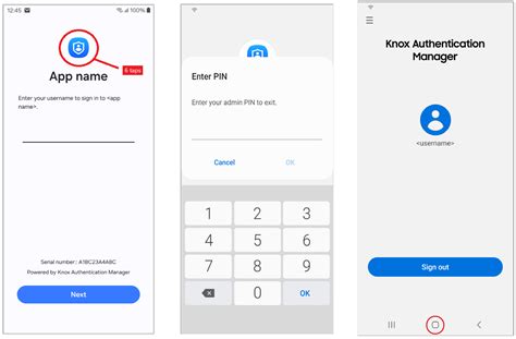 Get Started As A User Knox Authentication Manager Samsung Knox Documentation