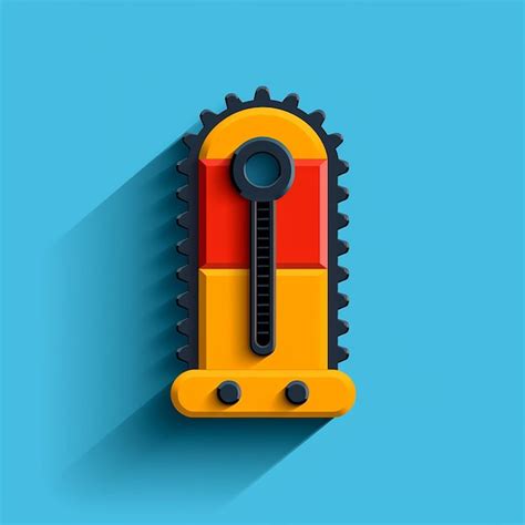 Zipper Vector Icon Isolated On Flat Color Background Premium Ai