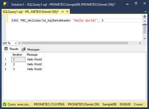 Sql Server Clr Stored Procedure