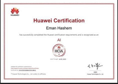 Huawei Hciaai Eman Hashem