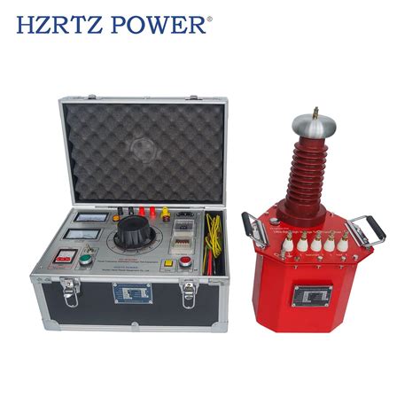 Light Type Electric High Voltage Power Frequency Ac Dc Hv Testing Transformer Testing