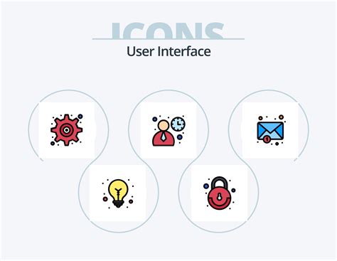 User Interface Line Filled Icon Pack 5 Icon Design Files Star 19219313 Vector Art At Vecteezy